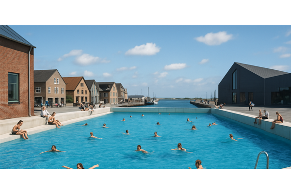 Banebrydende projekt omkring Byens Plads: Højvandssikring bliver til ...